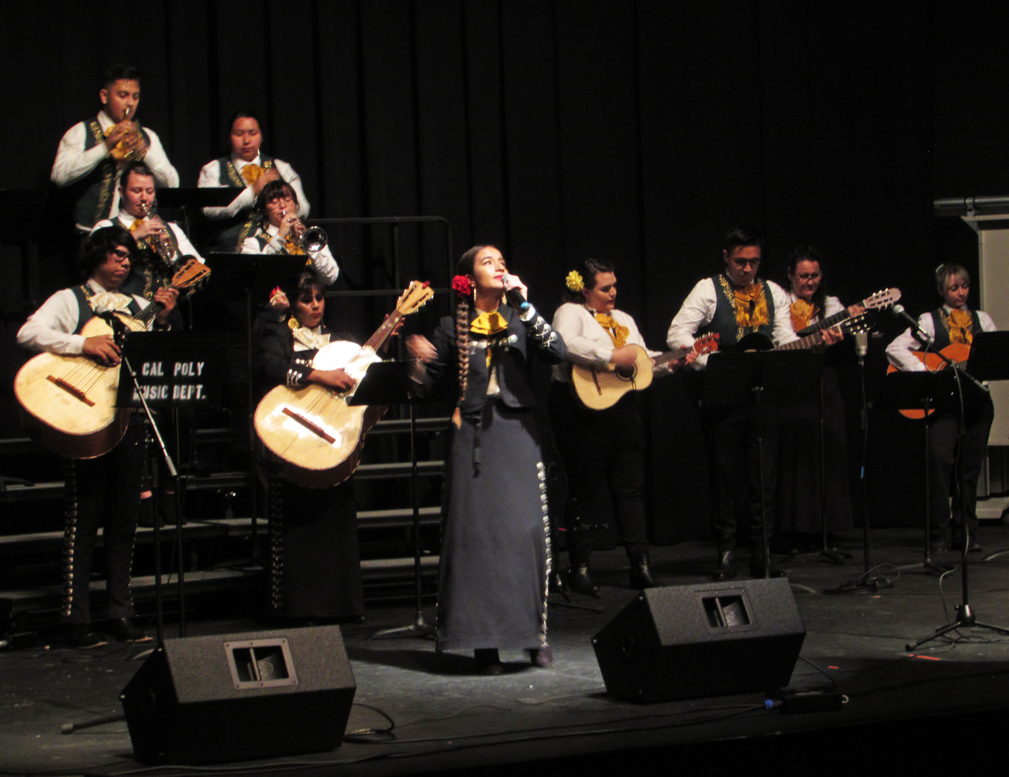 Mariachi takes the stage in the Music Recital Hall - The Poly Post