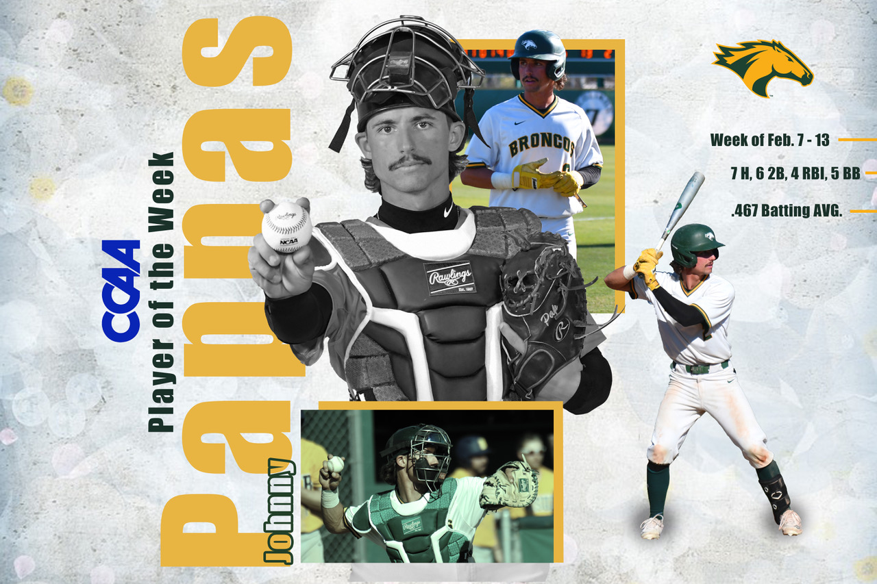Johnny Pappas takes home CCAA Player of the Week, CPP’s first since ...