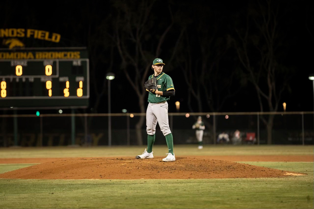 CPP baseball's Caleb Reyes named CCAA Pitcher of the Week for 2nd time ...